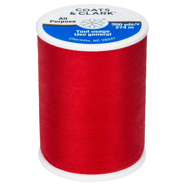 Coats & Clark All Purpose Dual Duty Thread, Medium, 300 Yards/274 ...