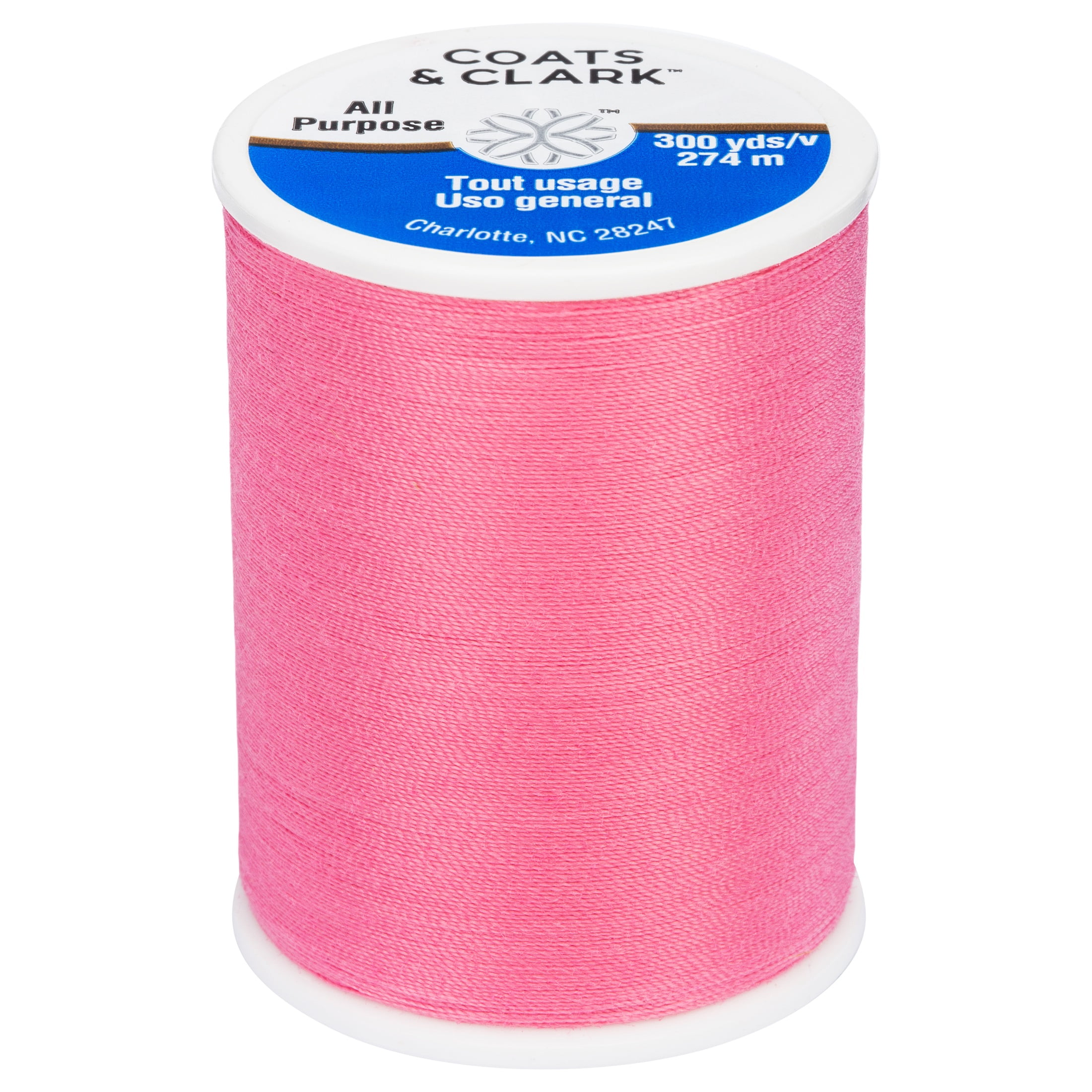 Coats & Clark All Purpose Ellen Rose Polyester Thread, 300 Yards ...