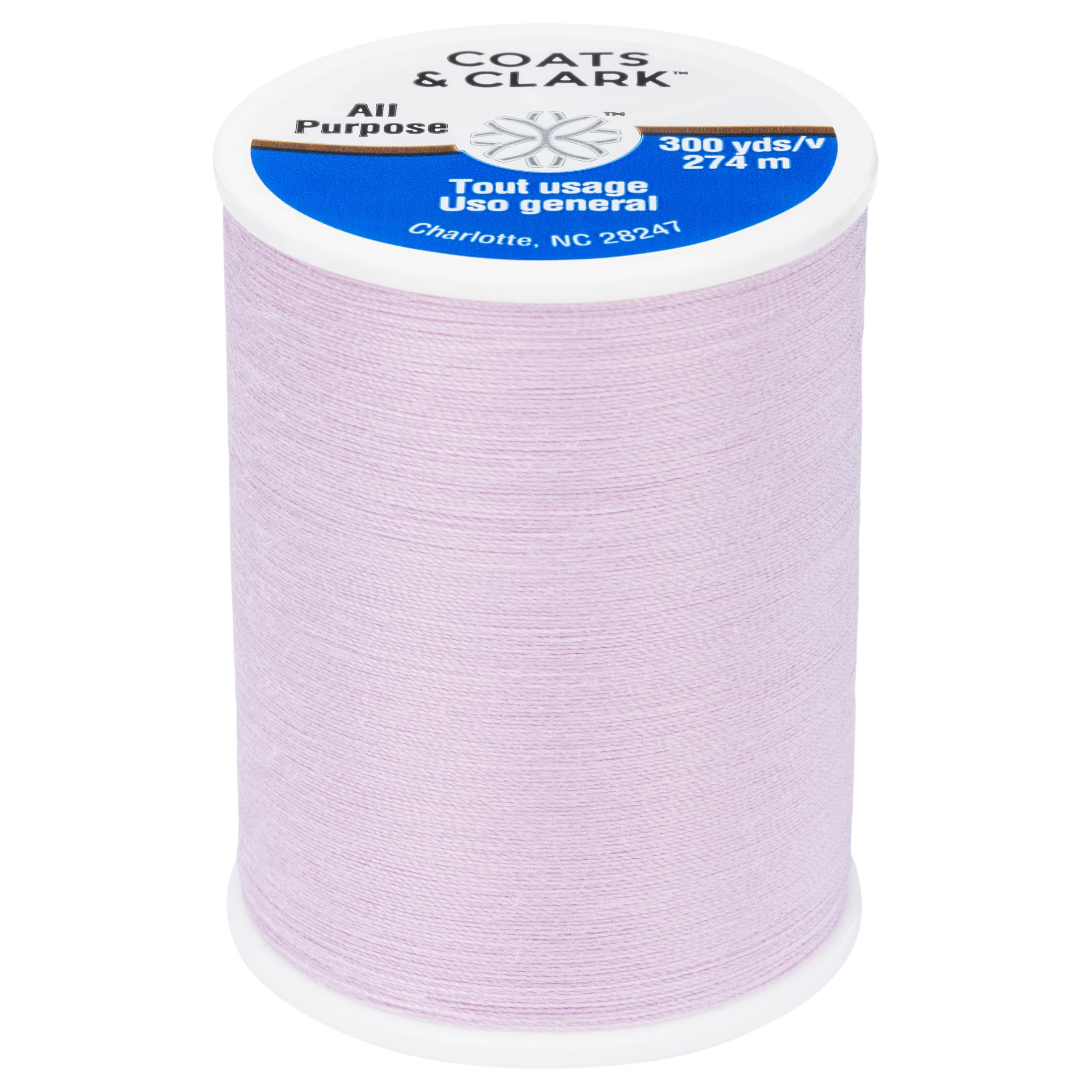 Coats & Clark All Purpose Orchid Polyester Thread, 300 Yards - Walmart.com