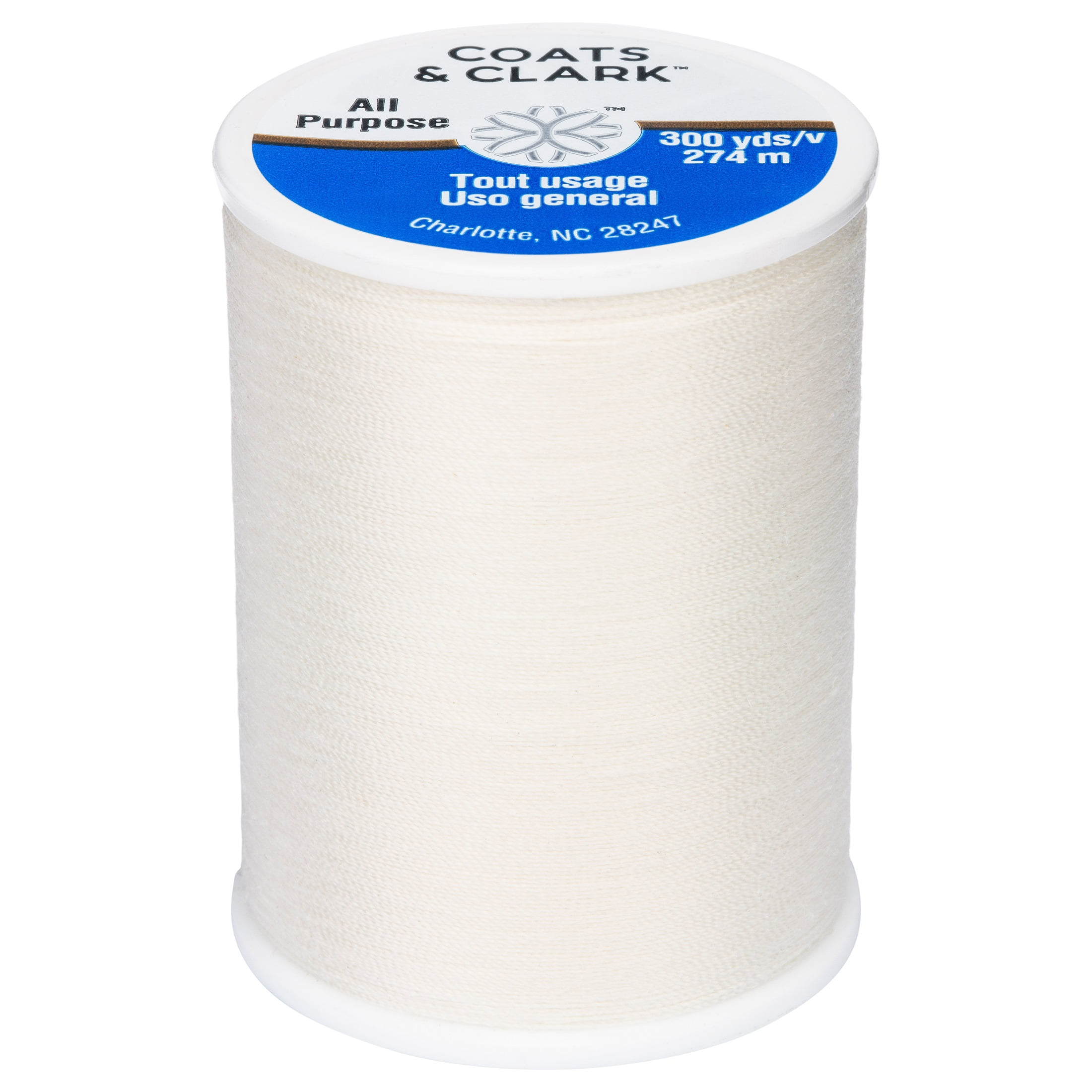 Coats & Clark All Purpose Pearl Polyester Thread, 300 Yards - Walmart.com