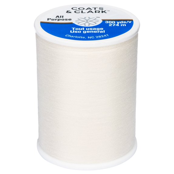 Coats & Clark All Purpose Pearl Polyester Thread, 300 Yards - Walmart.com