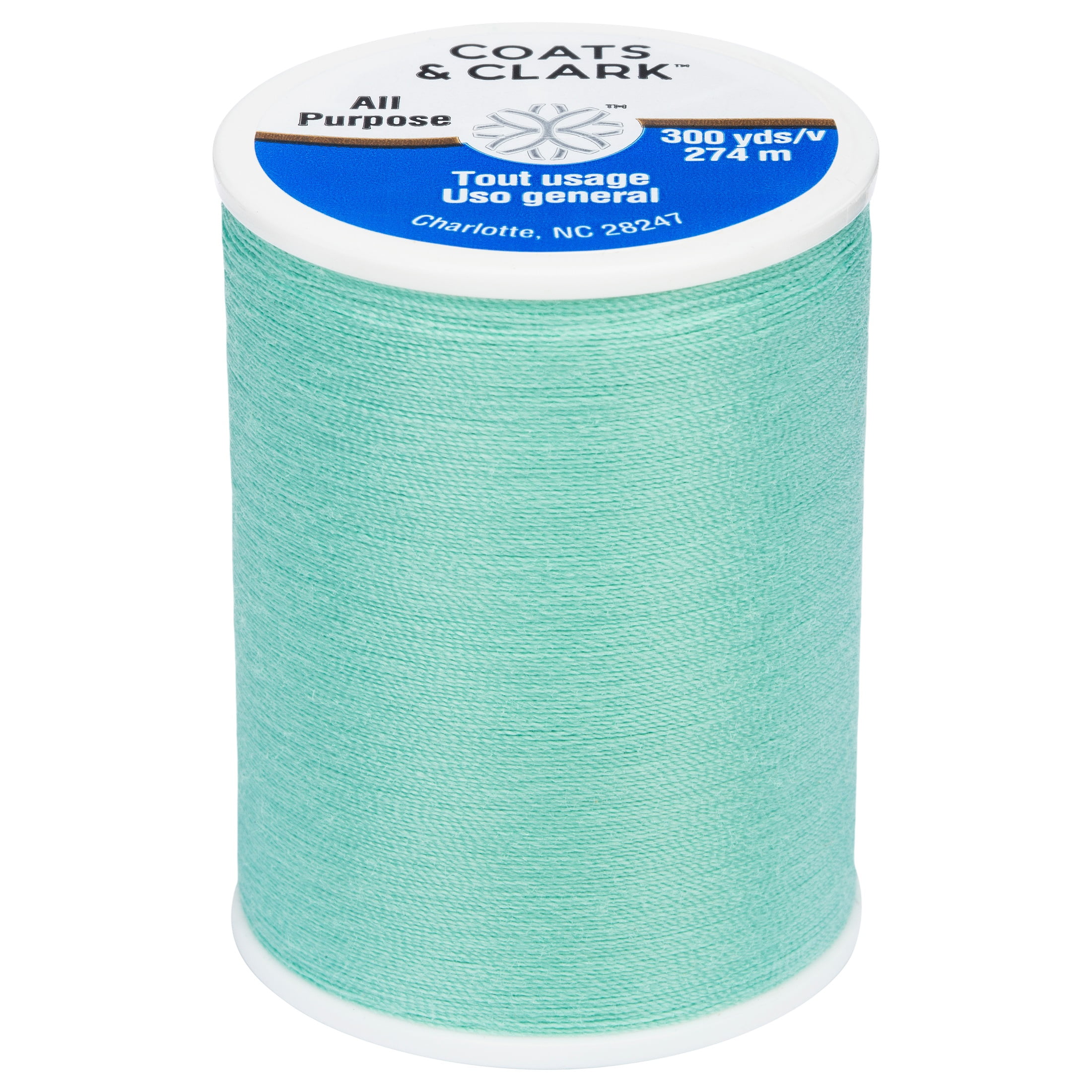 Coats & Clark All Purpose Seafoam Polyester Thread, 300 Yards - Walmart.com