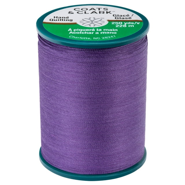 Coats & Clark Dual Duty Hand Quilting Deep Violet Cotton/Polyester ...