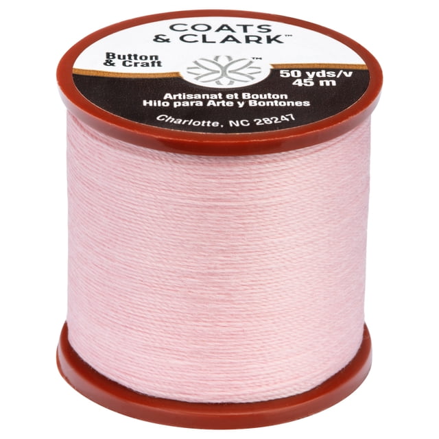 Coats & Clark Dual Duty Plus Button & Craft Thread, 50 yards/45 meters ...