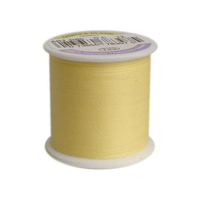 Coats & Clark Glow in the Dark Yellow Thread, 100 Yd. - Walmart.com