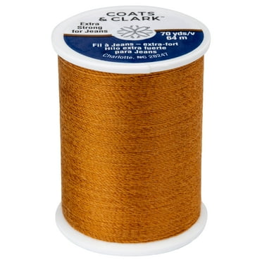 Singer Sewing Blue Jean Thread, 100yd, Old Gold Color - Walmart.com