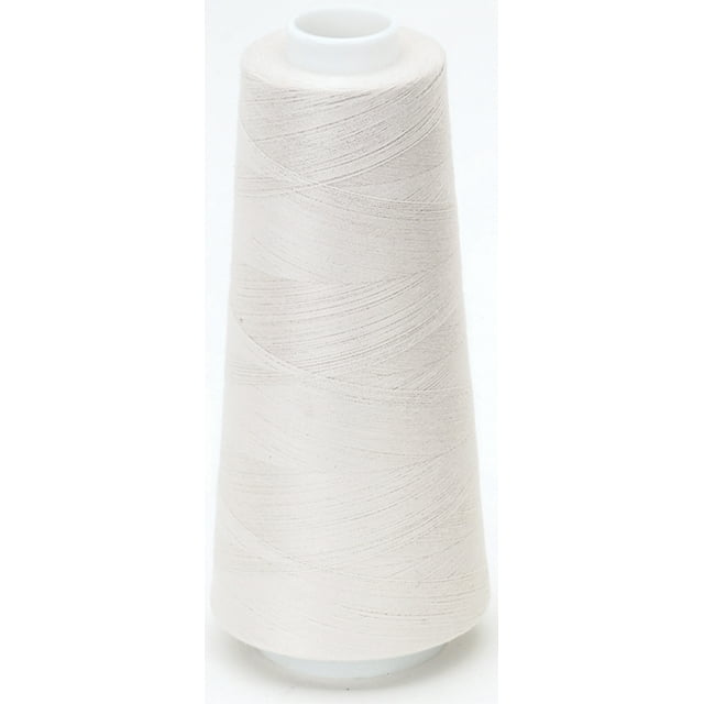 Coats & Clark Surelock Cone Natural Polyester Thread, 3000 Yards ...