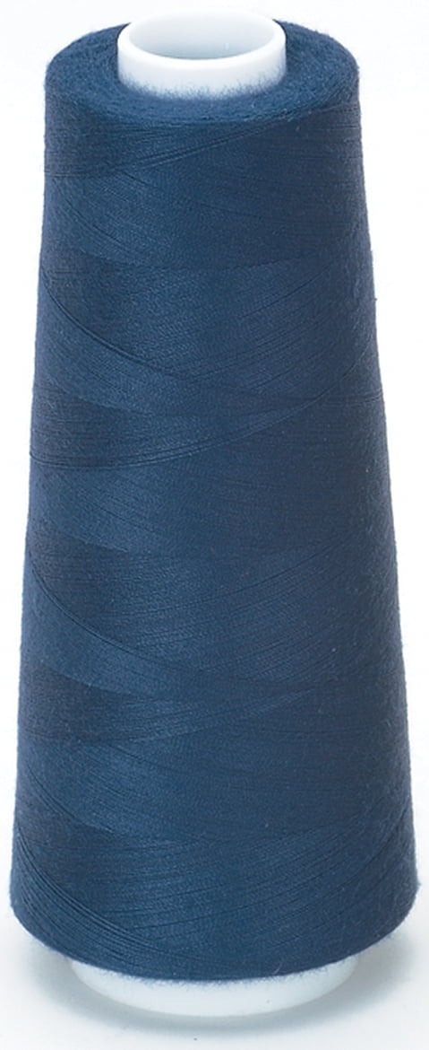 Coats & Clark Surelock Cone Navy Polyester Thread, 3000 Yards - Walmart.com