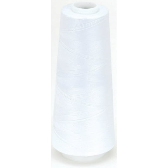 Coats & Clark Surelock Cone White Polyester Thread, 3000 Yards ...