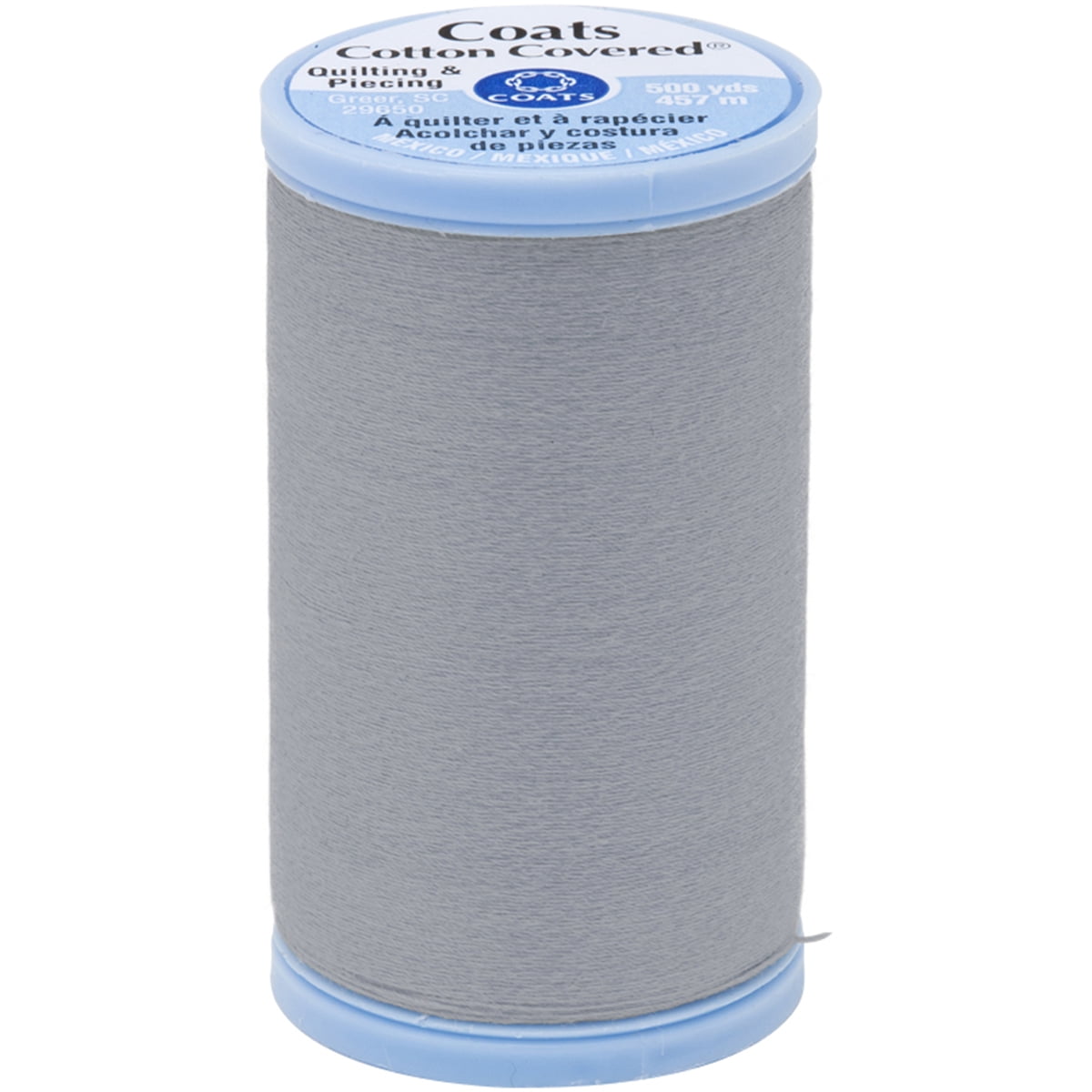 Coats Cotton Covered Quilting & Piecing Thread 500yd-Nugrey - Walmart.com