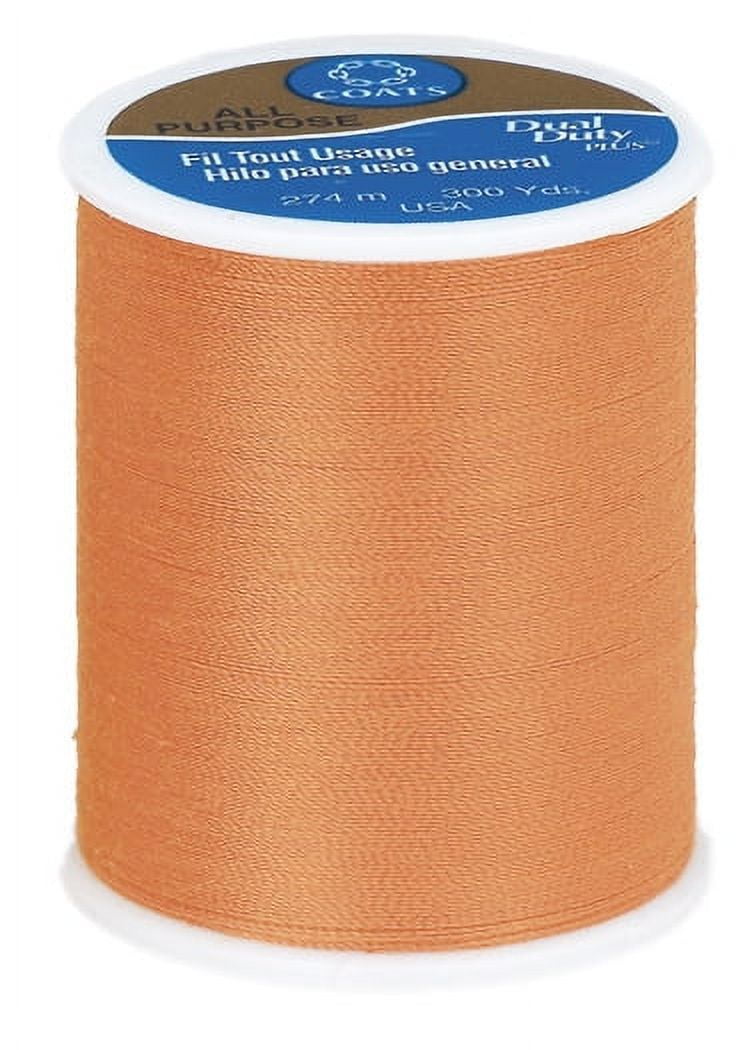 Coats Dual Duty All Purpose Advance Orange Thread, 300 Yards - Walmart.com