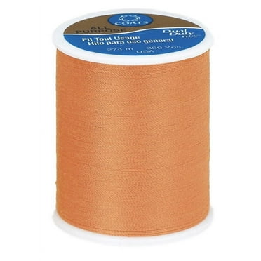 Coats & Clark Trilobal Embroidery White Polyester Thread, 300 Yards ...