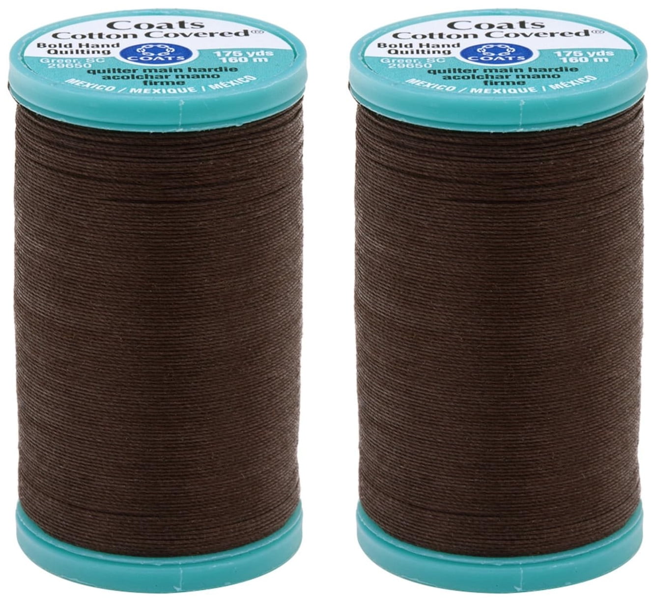 Coats Dual Duty Plus Hand Quilting Thread 325yd, Chona Brown (s960-8960 ...