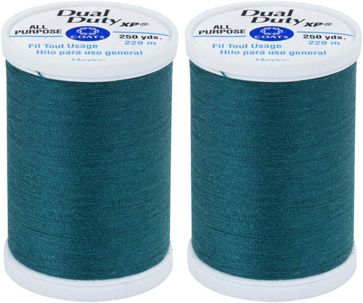 Coats Dual Duty XP General Purpose Thread, 250-Yard, Dark Jade (S910 ...