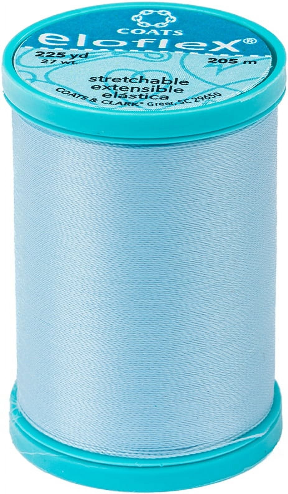 Coats Eloflex Stretch Thread 225yd-Icy Blue - Walmart.com