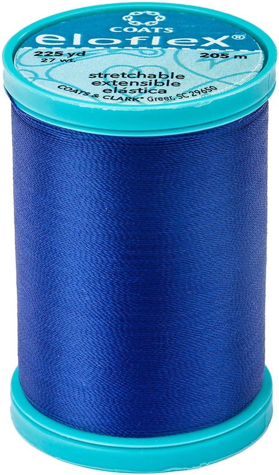 Coats Eloflex Stretch Thread 225yd-Yale Blue - Walmart.com