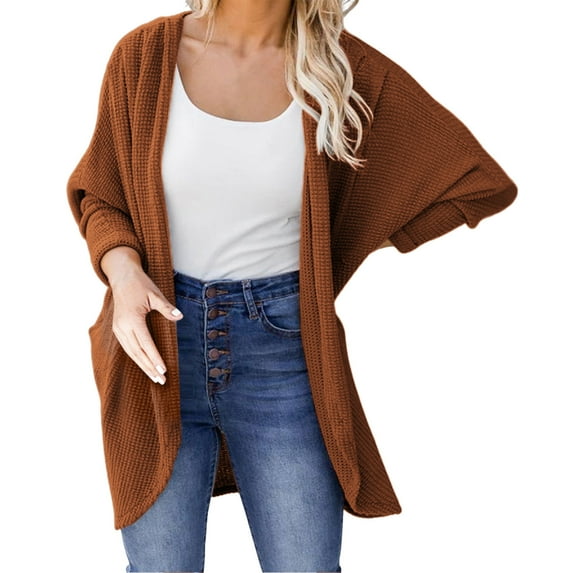 Coats Lightweight for Women Long Knit Sweater Cardigan Fashion Clothing ...