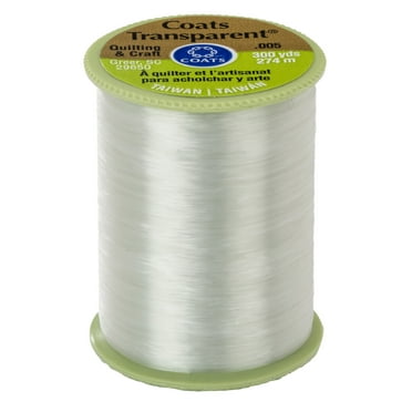 Coats & Clark Surelock Cone White Polyester Thread, 3000 Yards ...