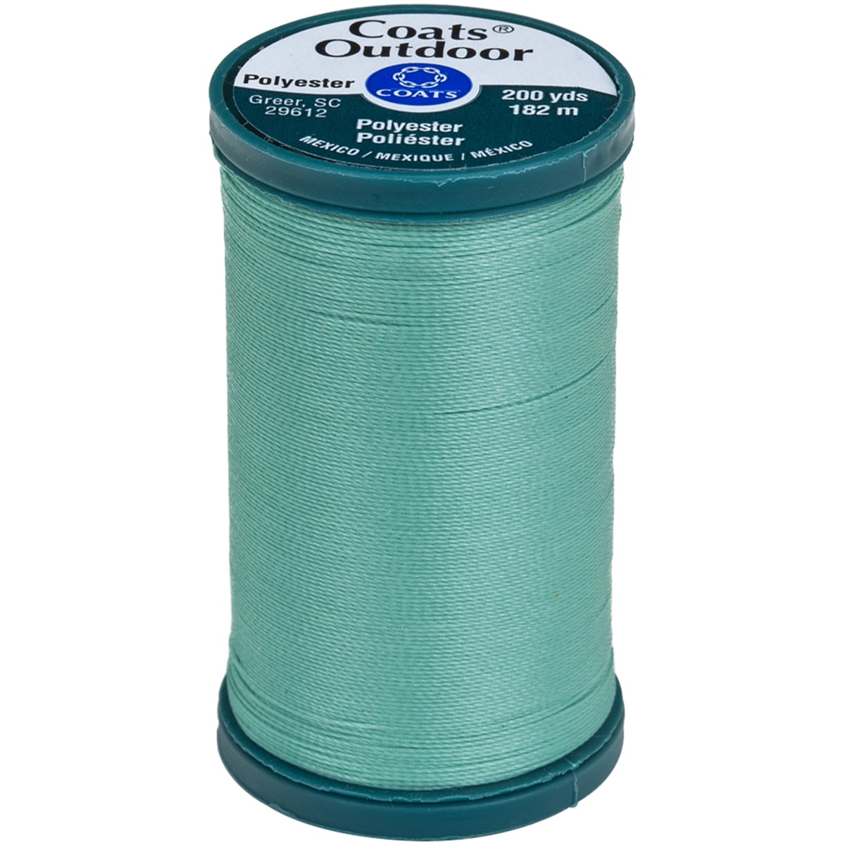 Coats Outdoor Living Thread 200yd-Caribbean Blue - Walmart.com
