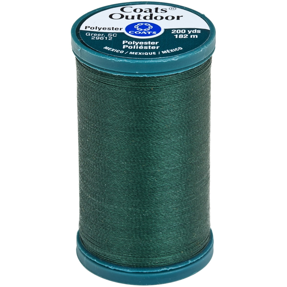 Coats Outdoor Living Thread 200yd-Scots Green - Walmart.com