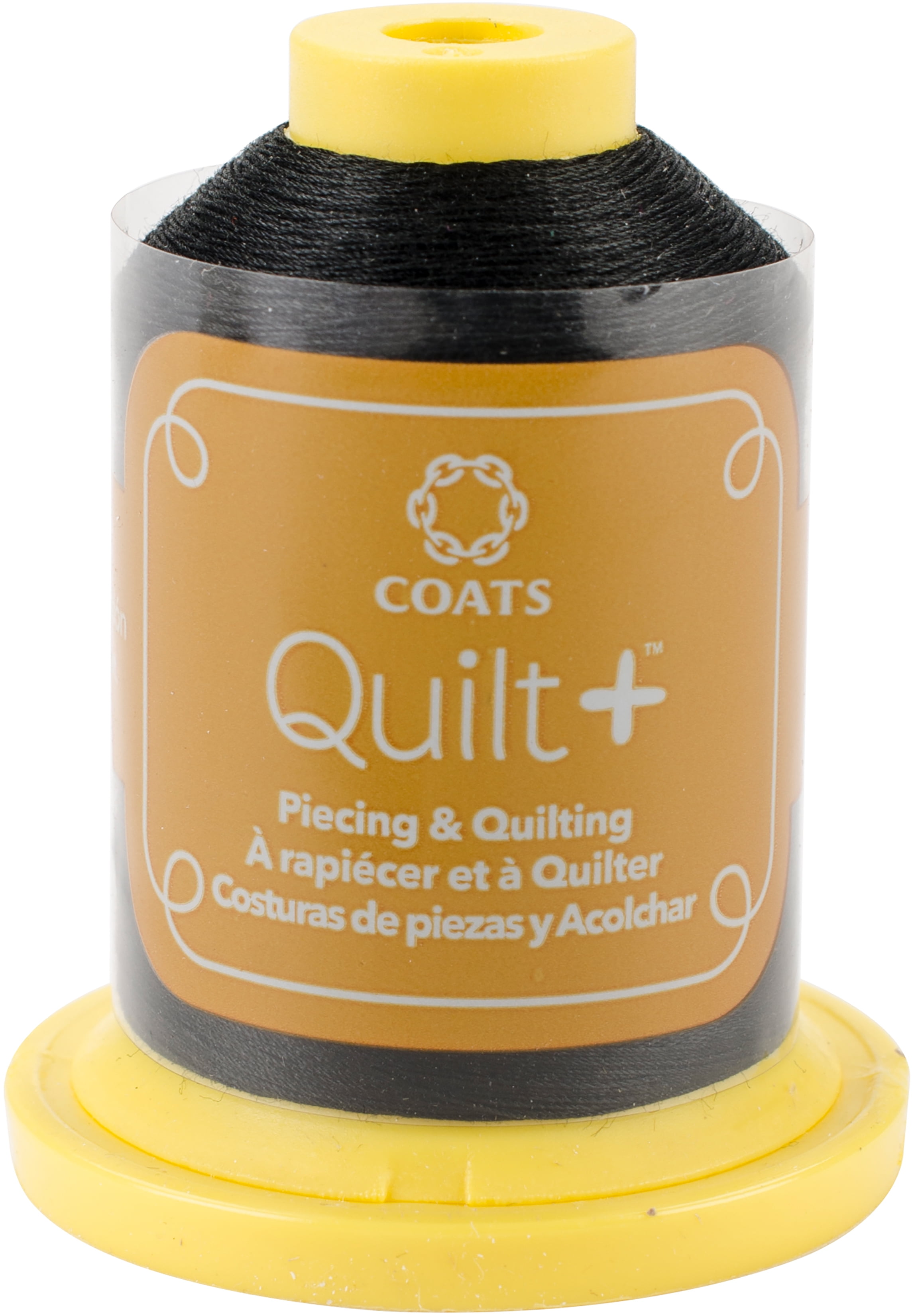 Coats Quilt + Cotton Thread 600yd-Black - Walmart.com