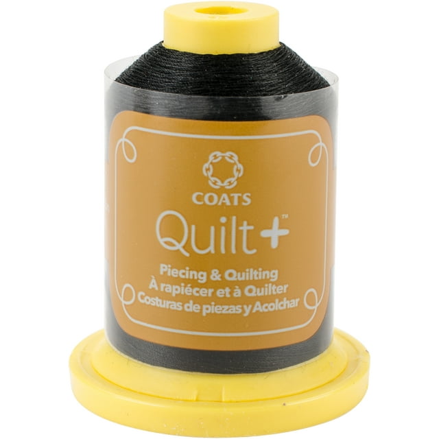 Coats Quilt + Cotton Thread 600yd-Black - Walmart.com