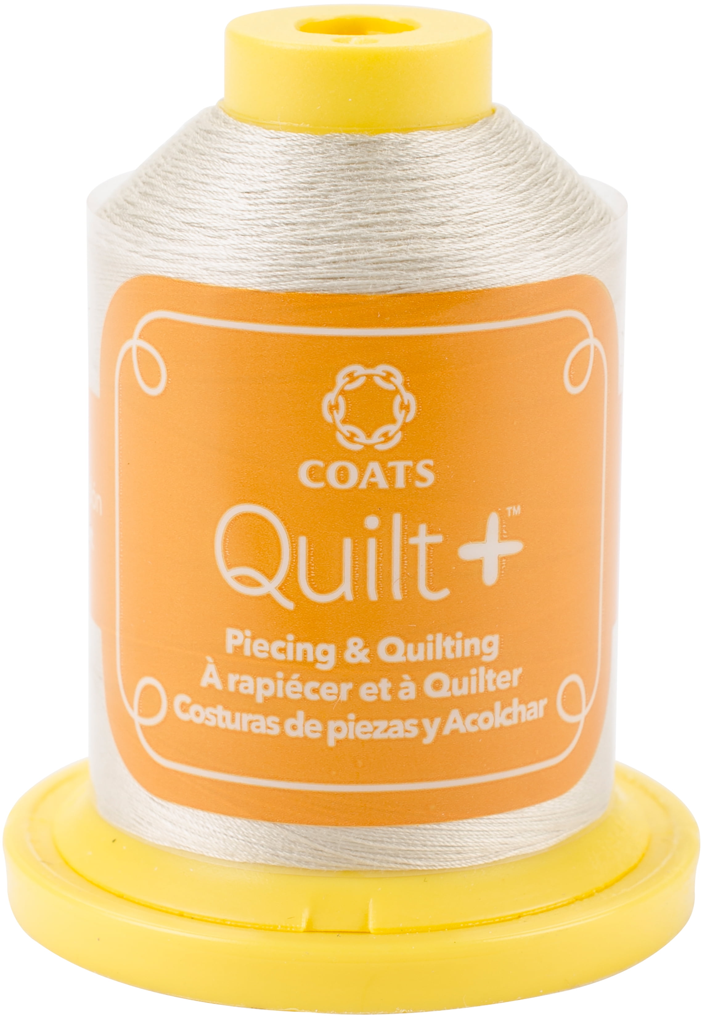 Coats Quilt + Cotton Thread 600yd-Cream - Walmart.com