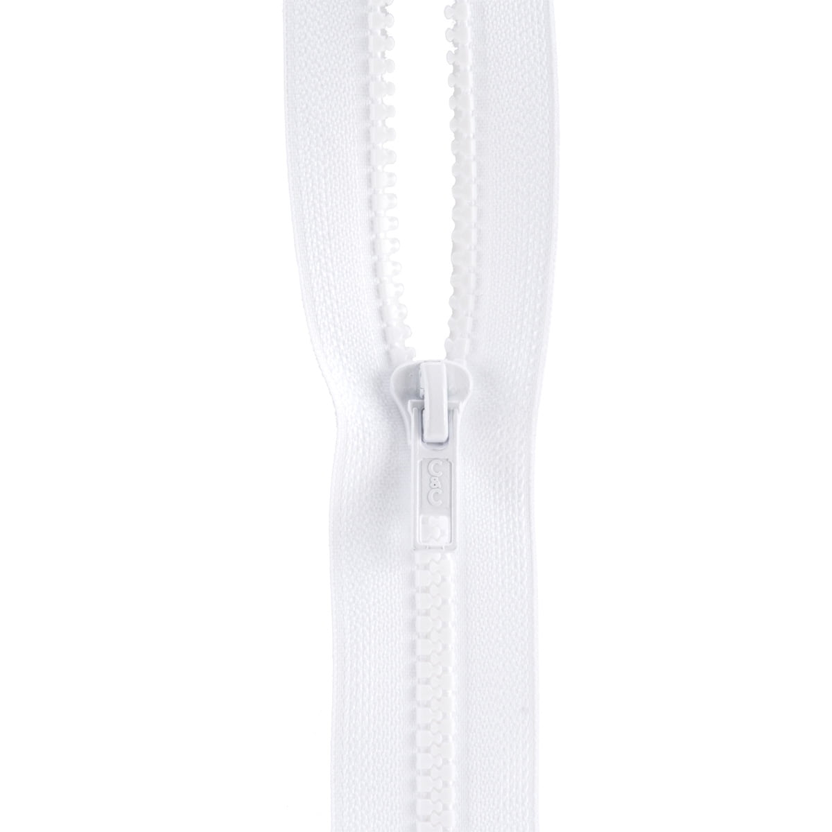 Coats Sport Separating Zipper 28"-White - Walmart.com