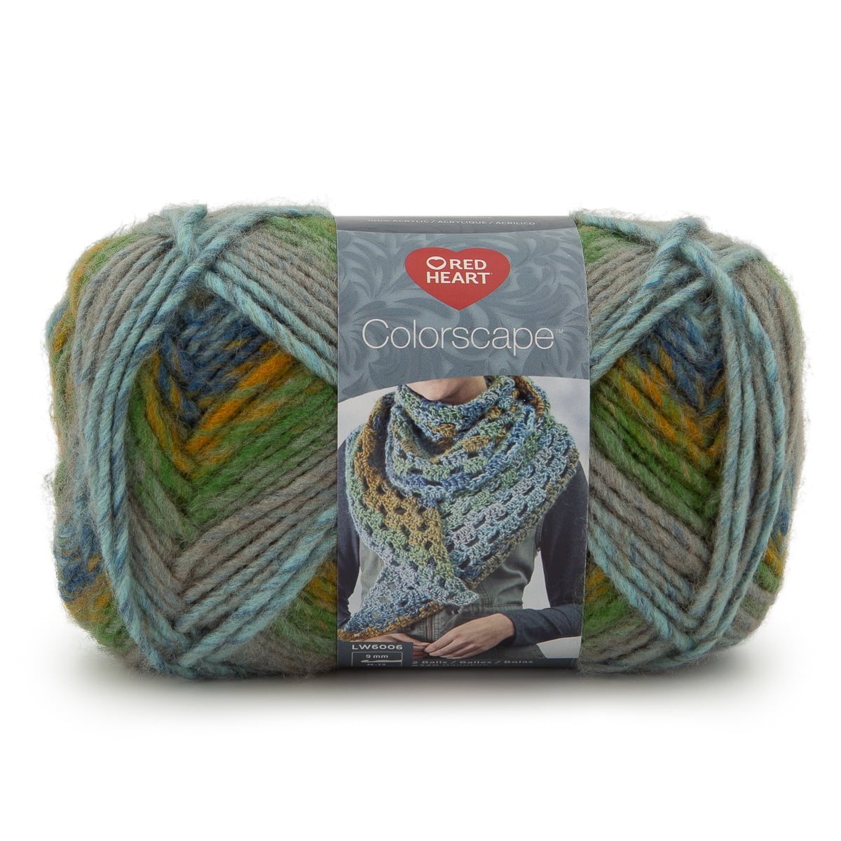 Coats Yarn E874-6320 Colorscape Yarn - Bangkok - Walmart.com