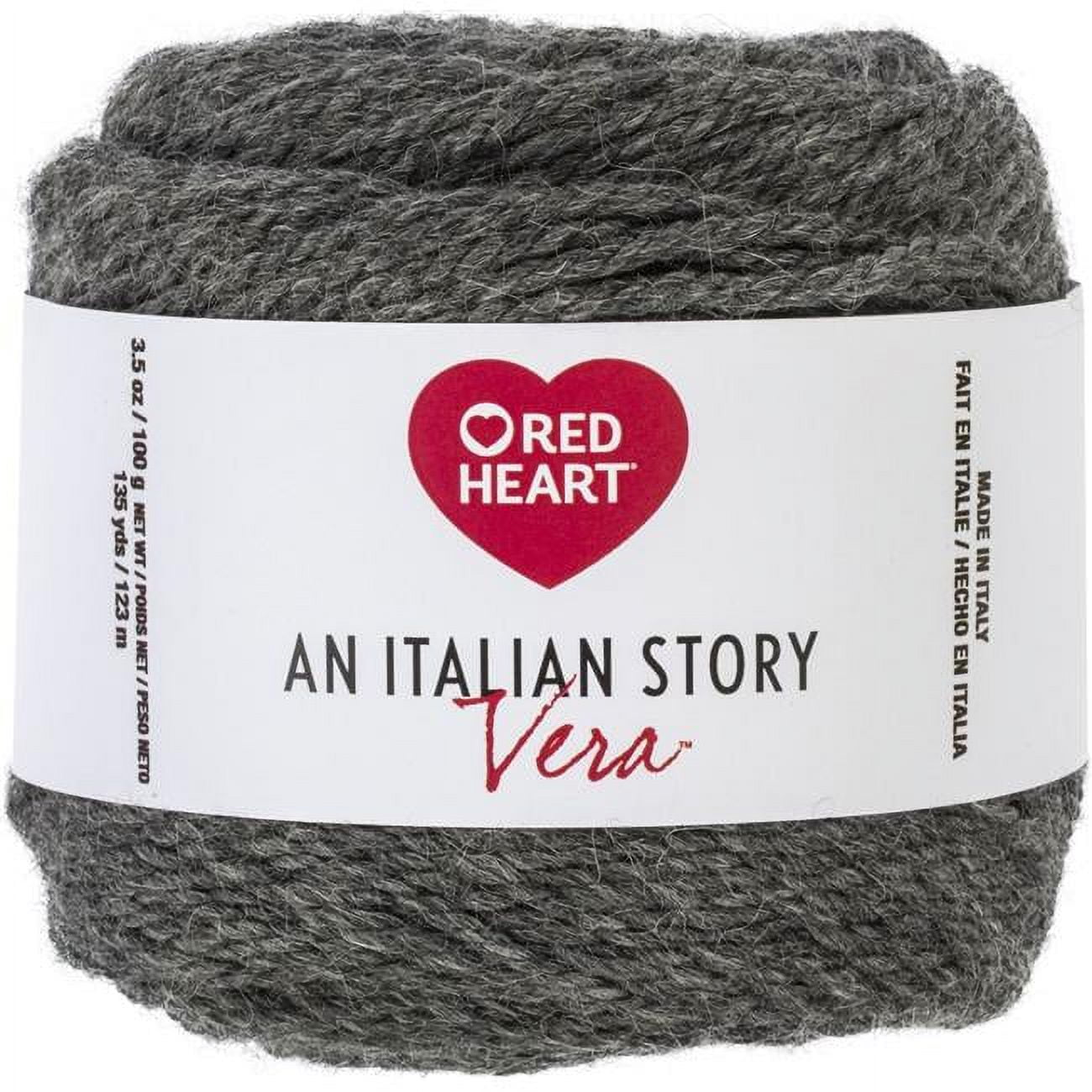Coats Yarn R181-2342 3.5 oz Red Heart An Italian Story Vera Yarn ...