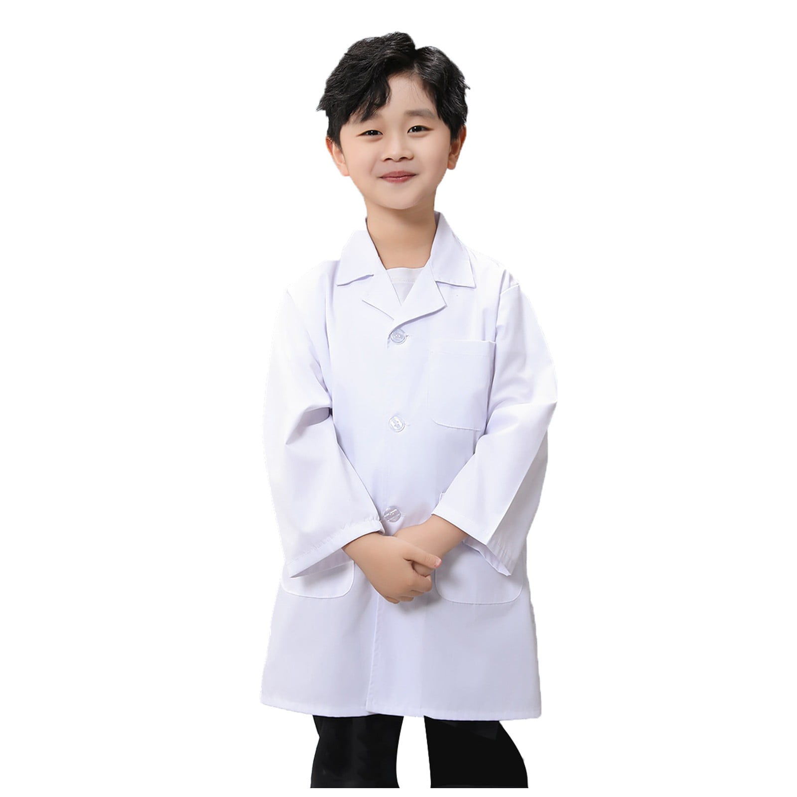 Coats for Girls Children Role Play Doctor Coat Science Lab Jacket ...