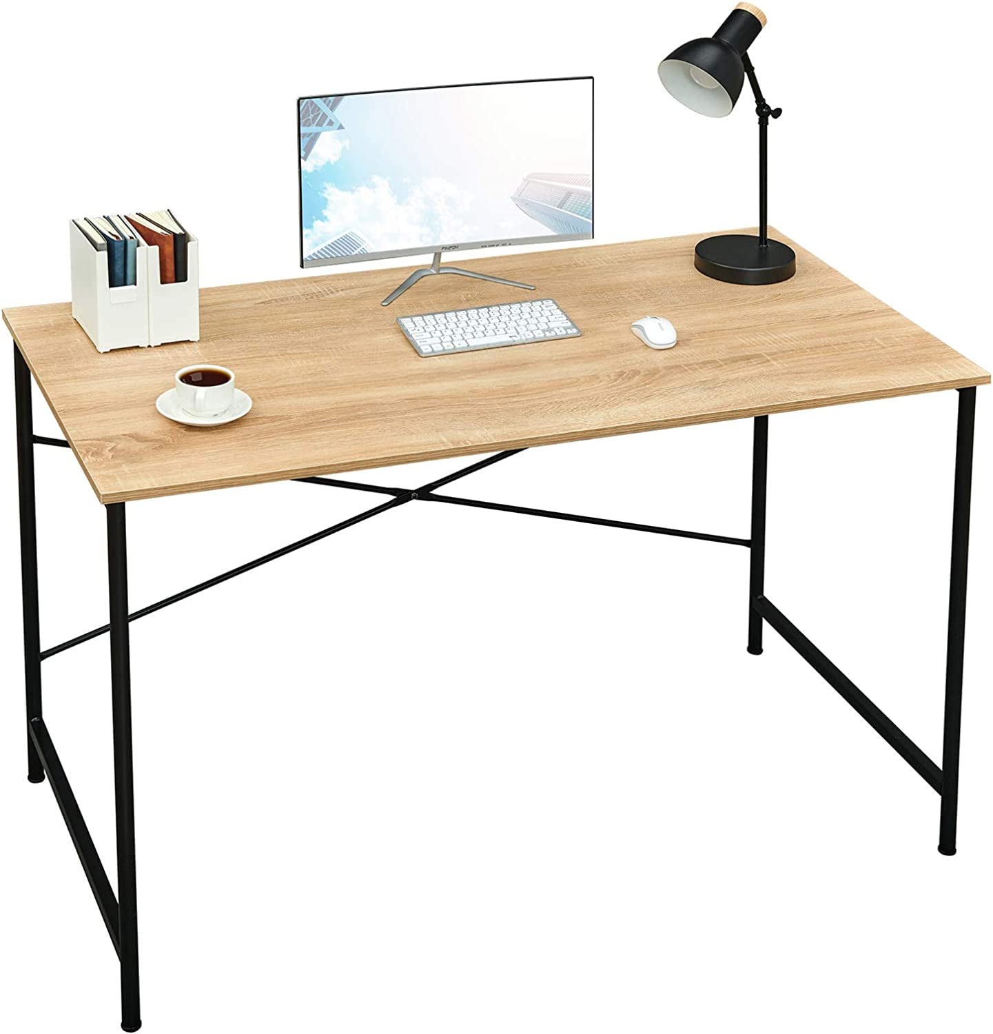 Coavas 47 inch Office Computer Desk Large Study Desk Simple Writing ...