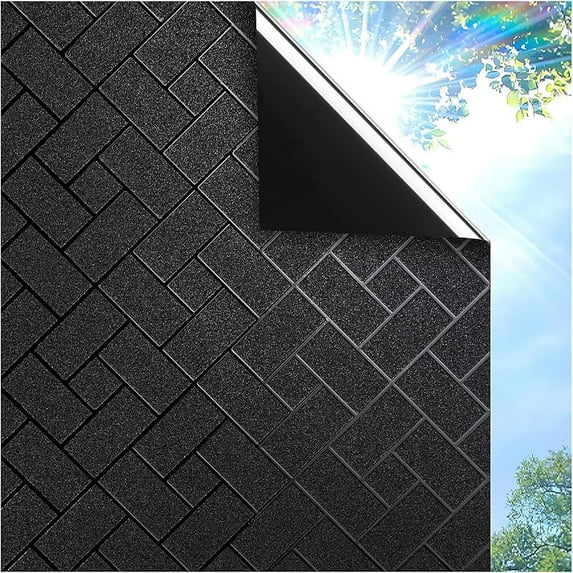 Coavas One Way Privacy Window Film, Sun Blocking Reflective Window Film ...