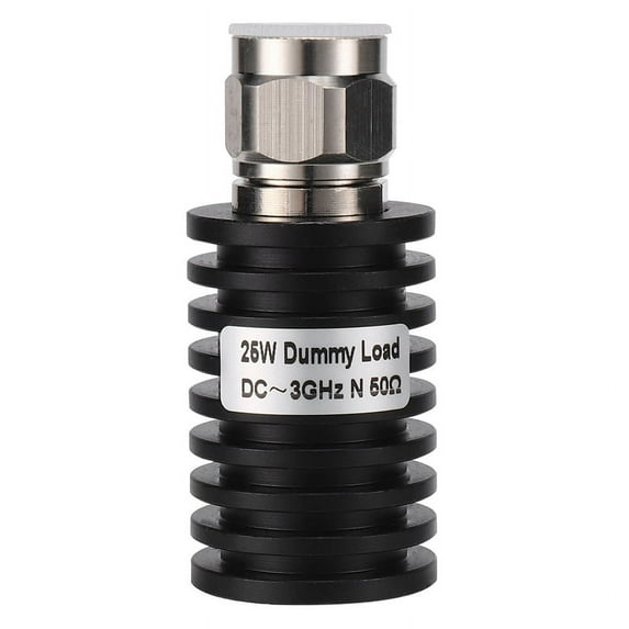 Coax 25W N Male Connector Small 50 Ohm DC-3GHz , Dummy Load Plug ...