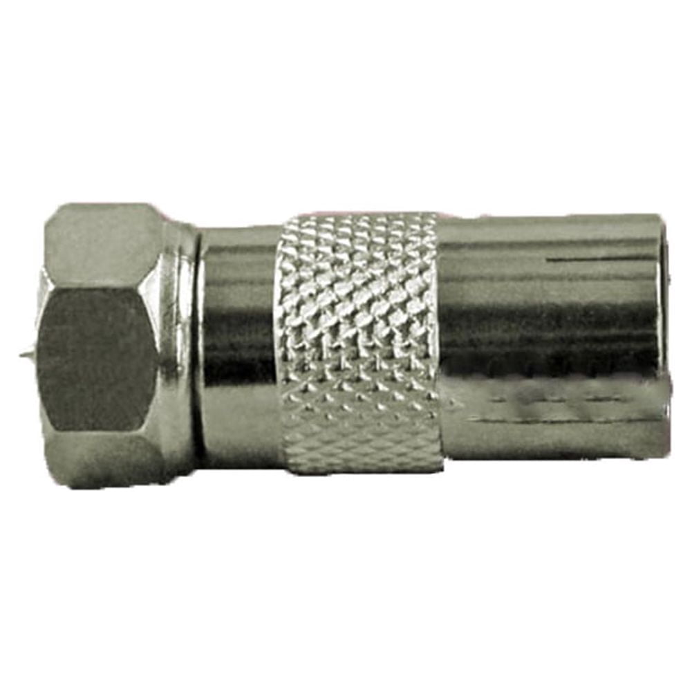 Coax Aerial RF Female Socket to F Type Screw Male Plug Adaptor TV ...