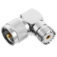 Coax Coaxial Right Angle Adapter to Coax Converter - Walmart.com