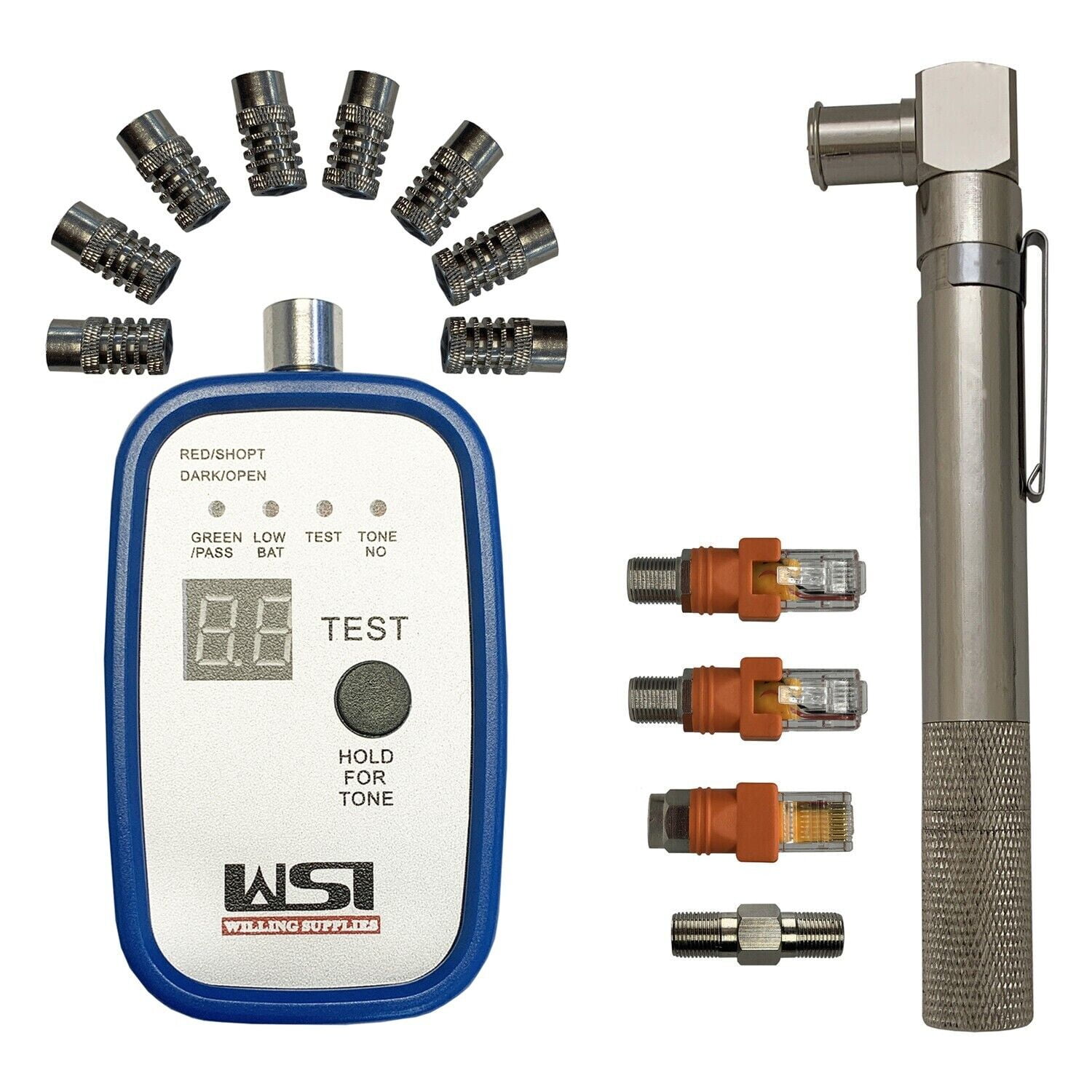 Coax cable pocket toner+ cable mapper combo for coaxial cable and ...