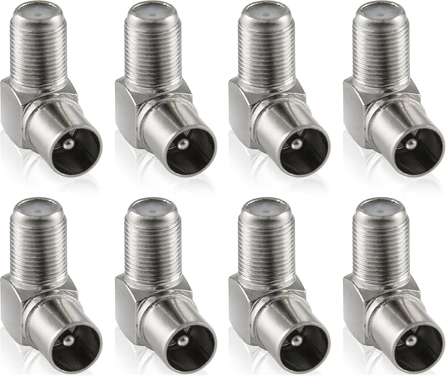 Coaxial Cable Adapter for Wall Mounted Installation, Space Saving ...