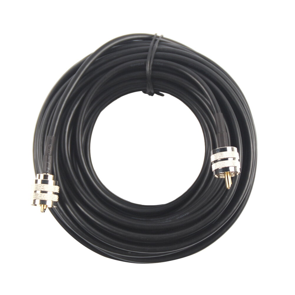 Coaxial Cable UHF Pl259 Practical Convenient Office - Walmart.com