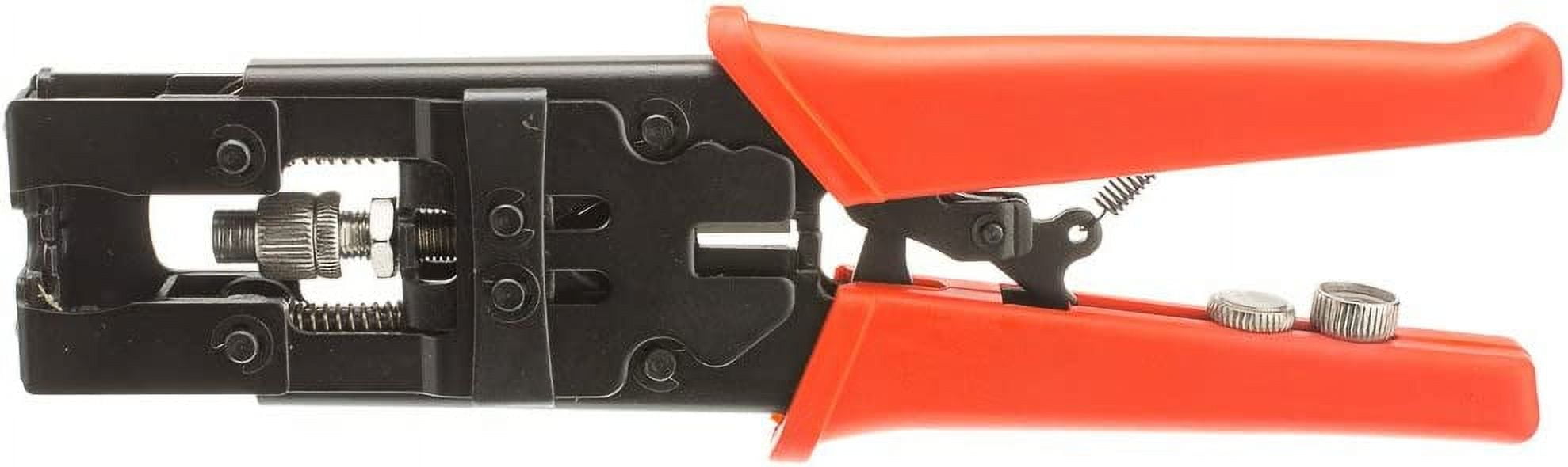 Coaxial Compression Tool for RG58, RG59 and RG6 Terminates F-pin, RCA ...