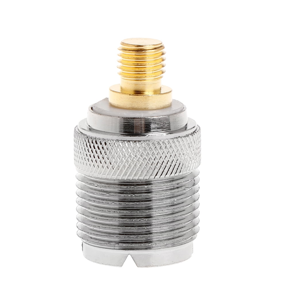Coaxial Connector Car RF Antenna Adapter Walkie Talkie Two Way Radio ...