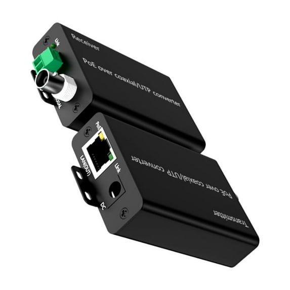 Coaxial Ethernet Adapter POE 500M Transmission Power Over Ethernet ...