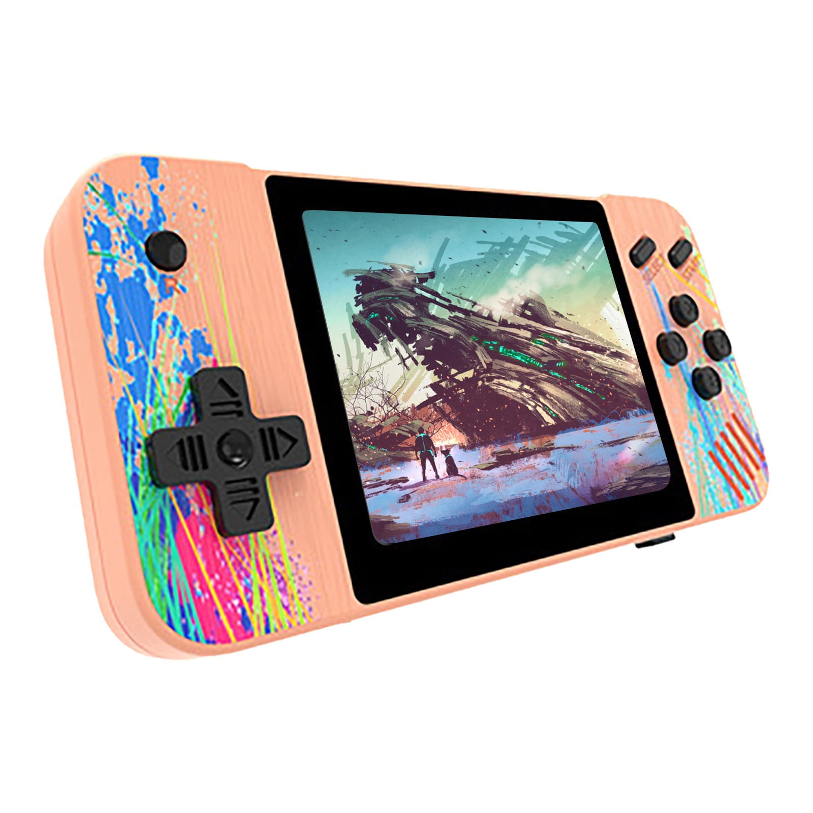 Coaye Portable Children's Handheld Game Console, 3.5-inch LCD Screen ...