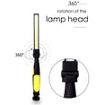 ULTNICE Work Light Rechargeable Flashlight Torch Yellow ABS for Camping ...