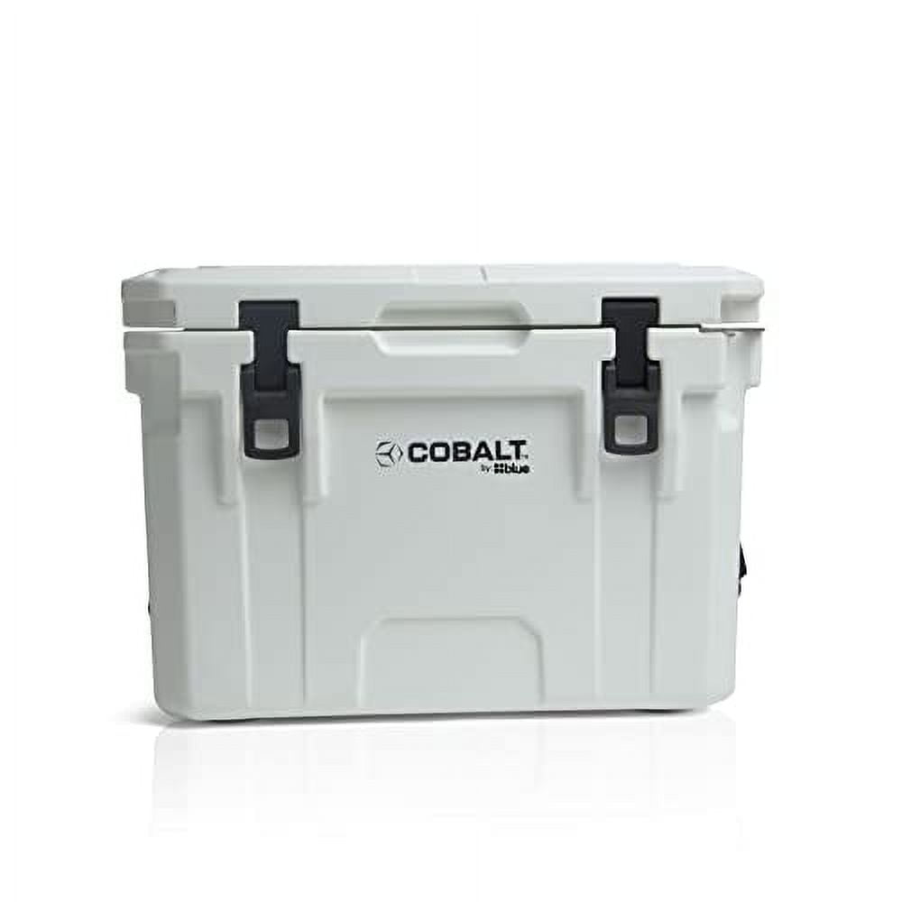 Cobalt 25 Quart Roto-Molded Super Ice Cooler | Large Ice Chest Holds ...