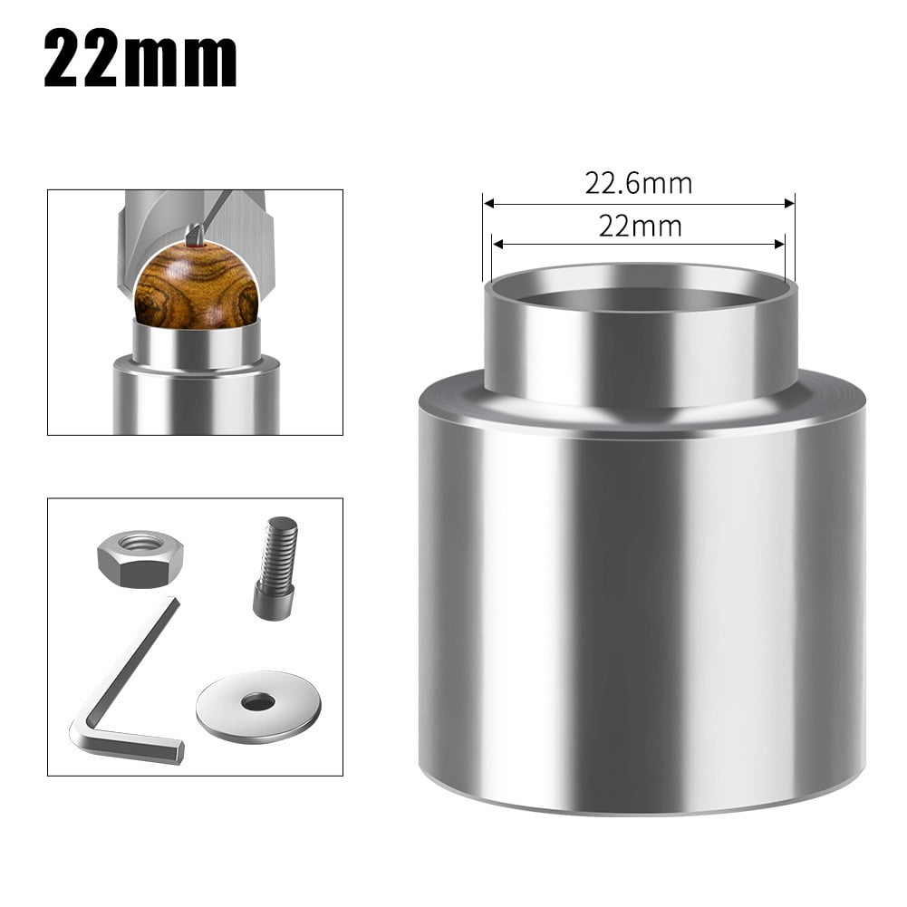 Cobalt Alloy Round Bead Router Bit Base For Woodworking Projects With ...