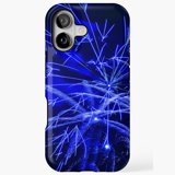 Cobalt Blue Night Sky Explosions iPhone Case 17 to 11 Pro Max - Walmart.com