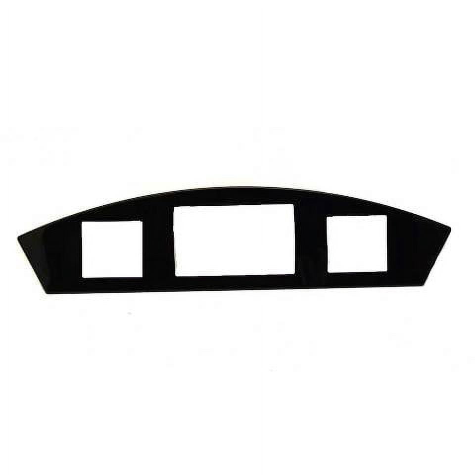 Cobalt Boat Blank Dash Panel 503024 | 29 3/4 x 7 1/8 Inch Black ...