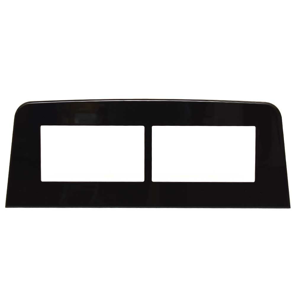 Cobalt Boat Blank Gauge Dash Panel 503133BL | Black Acrylic - Walmart.com