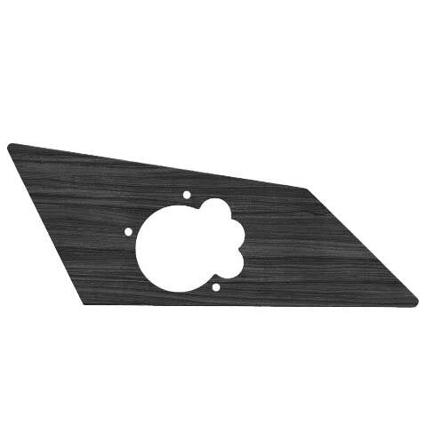 Cobalt Boat Blank Throttle Control Panel 503121MG | Gray Woodgrain ...